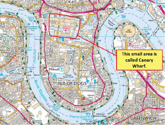 Canary Wharf | Flashcards